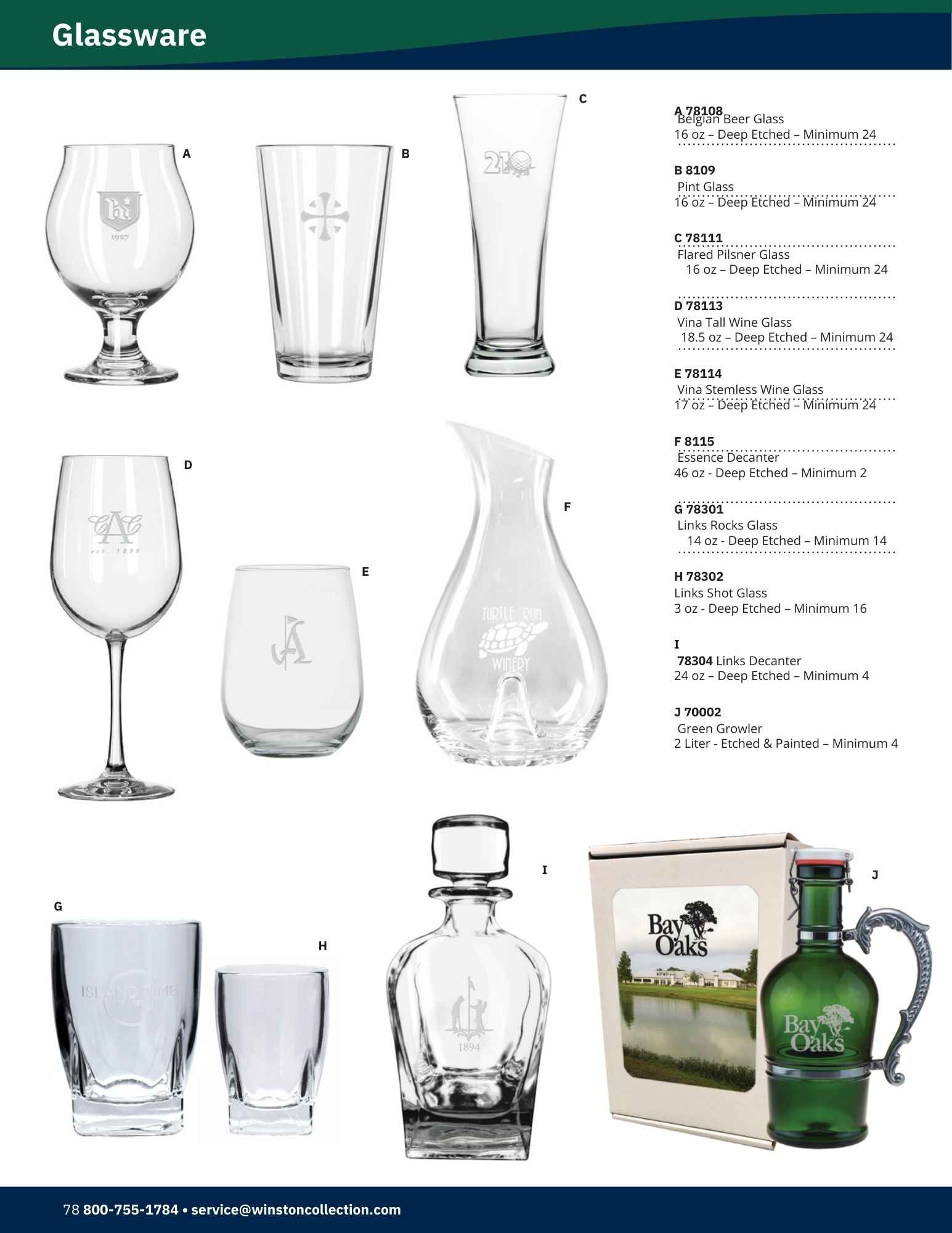 Winston Collection – Brad Wuhs Golf Sales